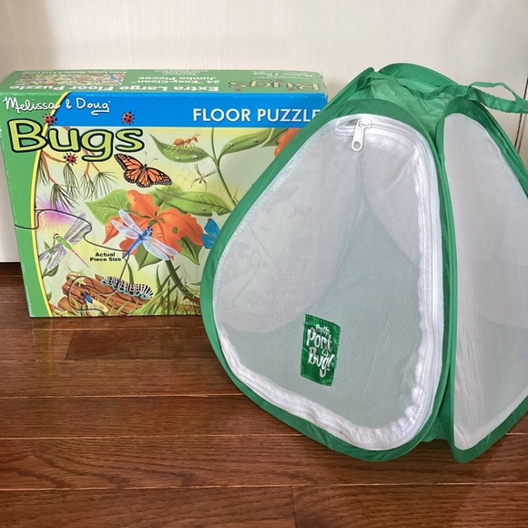 Melissa & Doug and Insect Lore | Toys | Bugs Floor Puzzle Popup ...